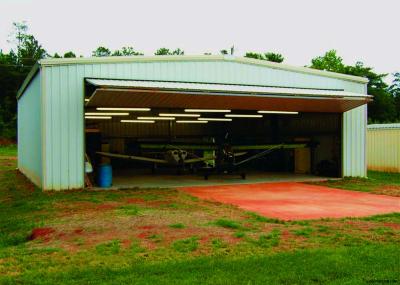 China Steel Structure Aircraft Hangar with H Beam Frame for sale
