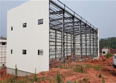 China Prefab Industrial Steel Buildings with Q235B/Q355B Frame for sale