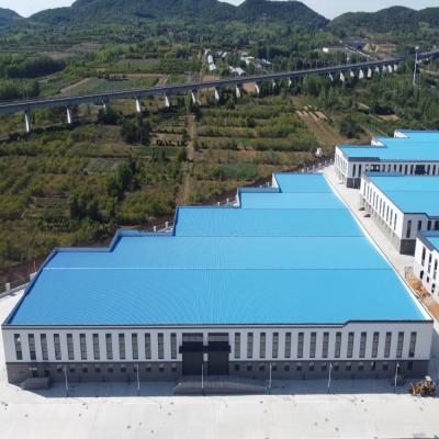 China Prefab Steel Structure Building with 50-Year Lifespan CE Certified for sale