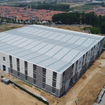 China Prefab Industrial Steel Buildings for Large Span Workshops for sale