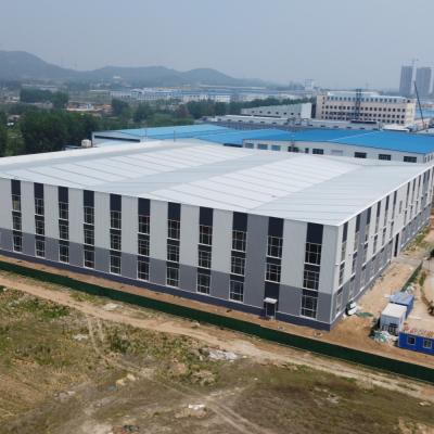 China Prefab Steel Structure Building Workshop Galvanized Painted Industrial for sale