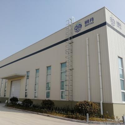 China Prefabricated Light Steel Warehouse Building with H-Section Beams for sale