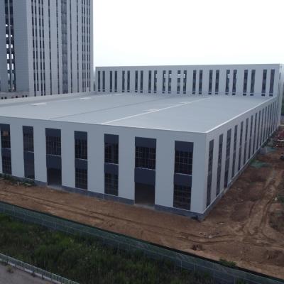China Prefabricated Steel Structure Warehouse Shed with Industrial Design for sale