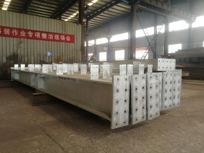 China Hot Dip Galvanized H-Section Steel Beam Column Q235B Q355B for sale