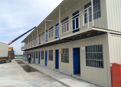 China Portable Prefab Container Dormitory with Galvanized Structure for sale