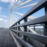 China Bridge Protection Galvanized Safety Barrier Guard Rail With Powder Coated And Safety for sale