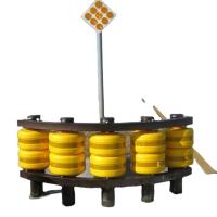China Q235 Q345 EVA Roller Barrier Road Safety Anti-Crash Traffic Barrier for sale