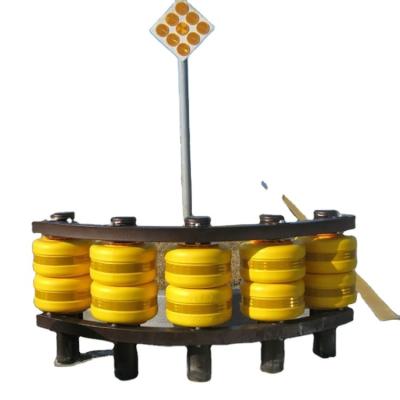 China Q235 Q345 EVA Roller Barrier Road Safety Anti-Crash Traffic Barrier for sale
