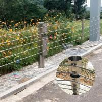China Wire Rope Barrier Fences Safety Road Barriers Galvanized Powder Coated for sale