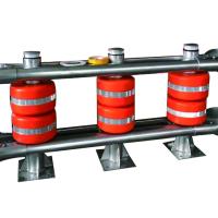China Steel Guardrail Roller Barrier for Highway Roadway Safety and ISO Certified Exporter for sale