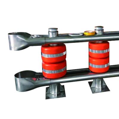 China Hot Dipped Galvanized Roller Barrier Affordable Road Safety Solution for sale