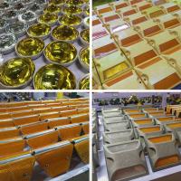 China Highly Reflective Road Safety Reflector Aluminum Road Stud for Anti-pressure Pavement for sale