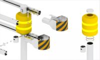 China Hot Dipped Galvanized Roller Barrier Affordable Road Safety Solution for sale