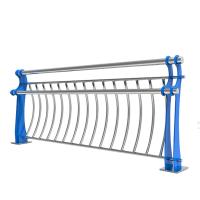 China Road Safety Customized Color Metal Beam Bridge Guardrail With ISO9001 2008 for sale