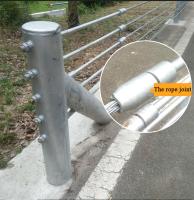 China Stainless Steel Galvanized Highway Guardrail Cable Barrier For Road Traffic Safety for sale