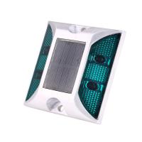 China Durable Road Cone Sign Highway Road Spike Aluminum Solar Road Stud with LED Lights for sale