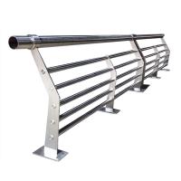 China High Strength Stainless Steel Composite Bridge Guardrail Safety Barrier Guard Rail for sale