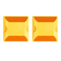 China Double Side PMMA Reflectors Solar Road Stud for Roadway Safety and Traffic Management for sale