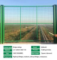 China Highway Anti Dazzle Metal Mesh Fence Made In With Customized Stainless Steel for sale
