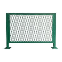 China Straight Barrier Galvanized Metal Fence Anti Dazzle Metal Mesh Fence For Highway for sale