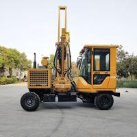 China Construction Pile Driver Machine Hydrualic Guardrail Pile Driving Machine for sale
