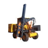 China ISO Highway Guardrail Pile Driver Machine With Hydraulic Pressure Pile Driver for sale