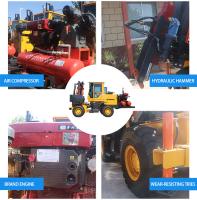 China CE Highway Guardrail Pile Driver Machine Hydrualic For Drilling for sale