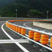 China Anti-Corrosion Highway Roller Barrier Straight Barrier with Hot Dipped Galvanized Finish for sale