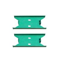 China Galvanized and Powder Coated Highway Guardrail Bracket Beam for Durable Road Safety for sale