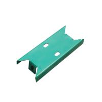 China Galvanized and Powder Coated Highway Guardrail Bracket Beam for Durable Road Safety for sale