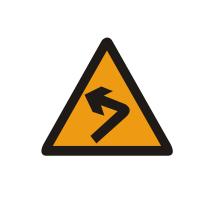 China Customized Printing Roadway Safety Signs Essential for Traffic Construction Markings for sale
