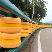 China Roadway Safety Anti-Collision Highway Roller Barrier Guardrail for Crowd Control Fence for sale