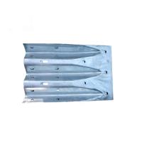 China Roadway Safety Galvanized Steel Guard Rail Bridge End Terminal for Accident Prevention for sale