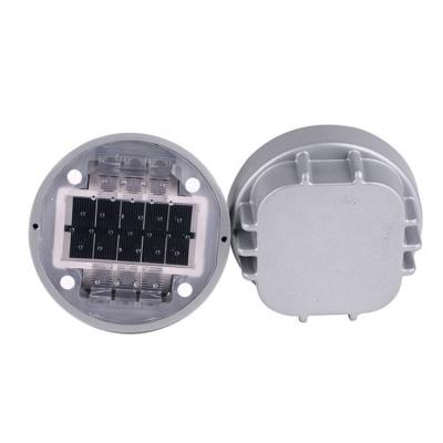 China High Reflection Solar Road Stud Cast Aluminum Embedded For Road Warning for sale