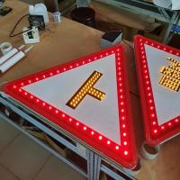China High Visibility Customized Steel/Aluminium Road Safety Poster and Sign Board for Road for sale
