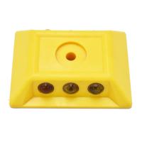 China Road Safety Stud Road Cone Sign Used Plastic Reflector Cat Eye Road Stud For Road Safety for sale