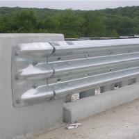 China Roadway Safety Guardrail Bridge End with American Standard and Hot Dip Galvanized Finish for sale