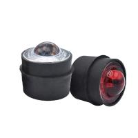 China 10cm-25cm Reflective Tape Solar Powered Road Safety Glass Cat Eyes With Customized Size for sale
