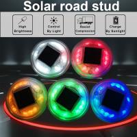 China Road Cone Sign Aluminum LED Solar Road Stud with High Reflection and 30T Resistance for sale