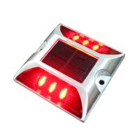 China Road Safety Stud Led Reflective Tape Aluminum Cat Eye Solar Road Stud Road Cone Sign for sale
