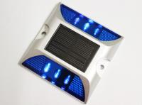 China Road Safety Stud Led Reflective Tape Aluminum Cat Eye Solar Road Stud Road Cone Sign for sale