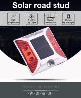 China Road Safety Stud Led Reflective Tape Aluminum Cat Eye Solar Road Stud Road Cone Sign for sale