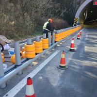 China Expandable Anti Crash Guardrail Safety Highway Roller Barrier for Road Traffic Safety for sale
