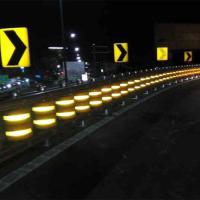 China CE CCC RoHS FCC Certified Road Traffic Safety Roller Barrier with EVA PU Material for sale