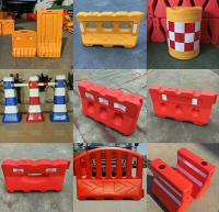 China Roadway Safety Water Barrier Made Of PE Plastic For Traffic Management On Highways for sale