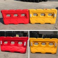China Roadway Safety Water Barrier Made Of PE Plastic For Traffic Management On Highways for sale