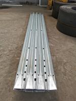 China W Beam Guardrail AASHTO M-180 Standard and 550-600g/m2 Zinc Coating for Highway Safety for sale