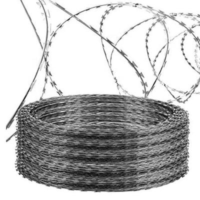 China Customized Outdoor Barbed Wire Fence Roll with Galvanized/PVC Coated Wire and Handle for sale
