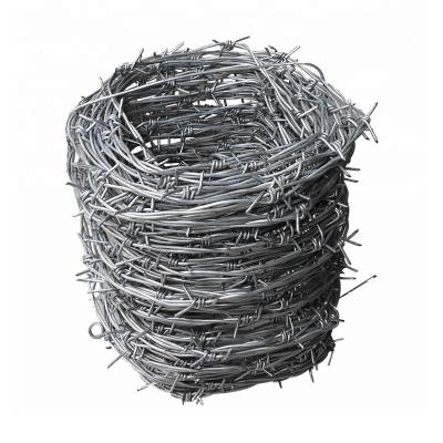 China Powder Coated Galvanized Safety Barbed Wire Fencing for Long-Lasting Performance for sale