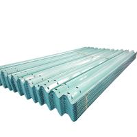 China Powder Coated W Beam Guardrail Traffic Safety Barrier with and Customized Zinc Coating for sale